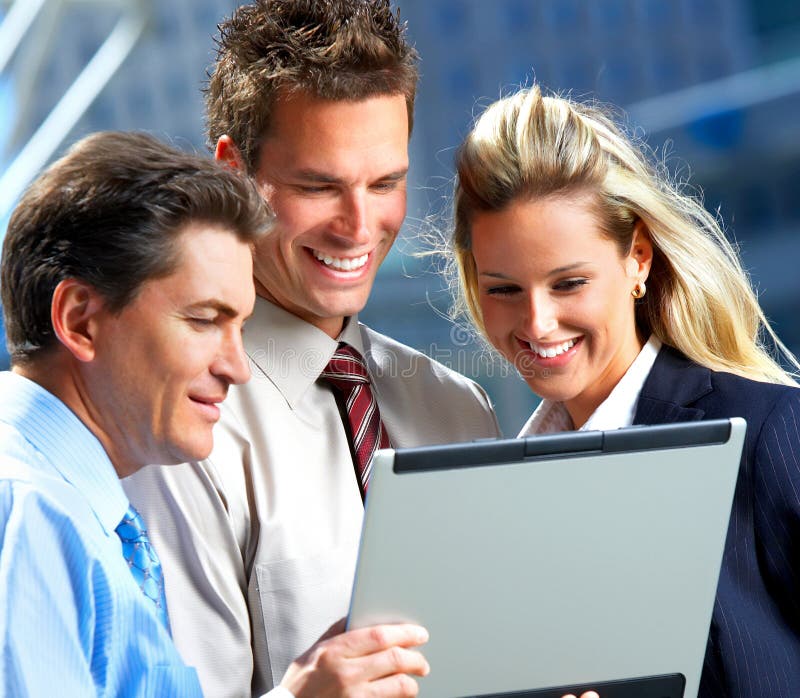 Business people stock image. Image of people, downtown - 7316643