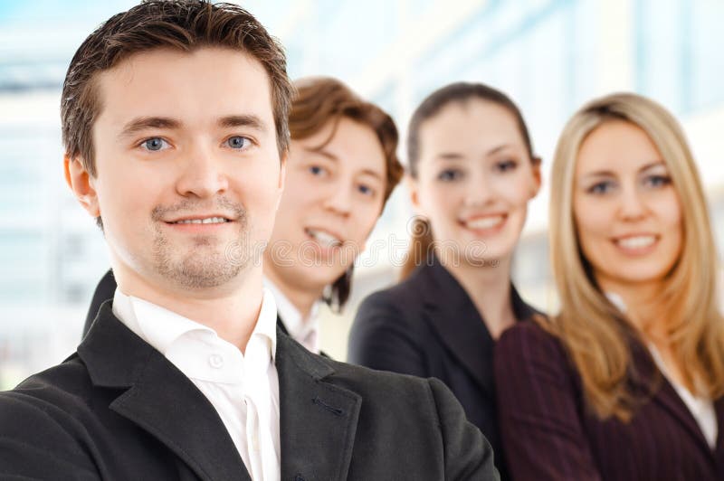 Young Powerful Looking Business Woman Stock Photo - Image of diversity ...