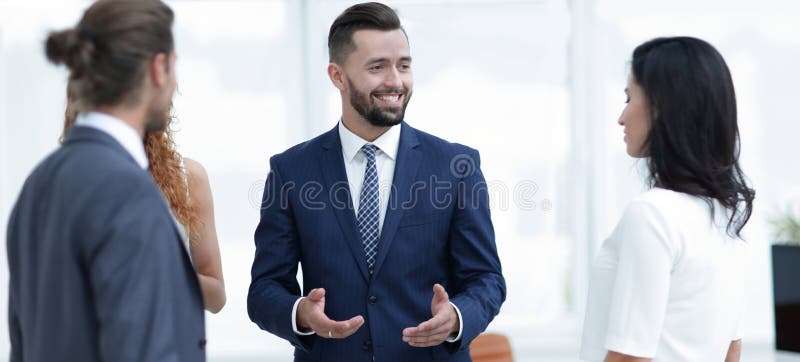 Business People Argue Standing in Office Stock Photo - Image of adult ...