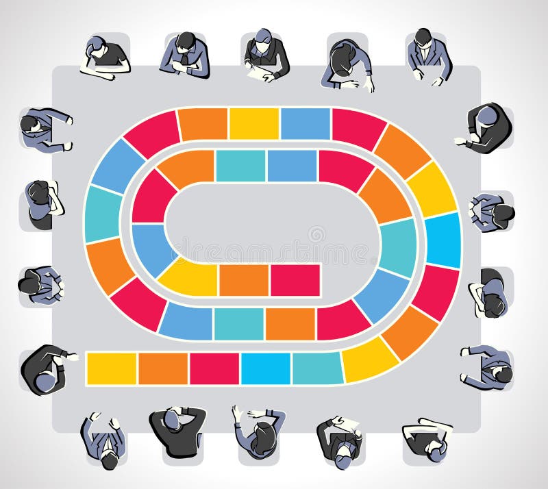 Game 8 - the path stock illustration. Illustration of road - 13167921