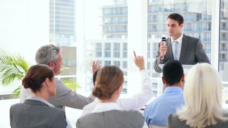 Asking Question To Volunteer Help, One or Idea Development Hand Sign of ...