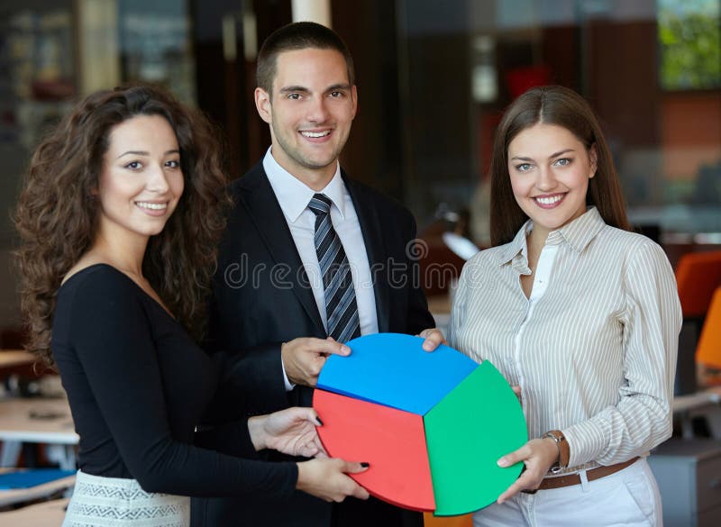 Business People Assembling Jigsaw Stock Photo - Image of join, business ...