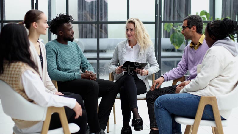 Business People Attending a Seminar in Board Room Stock Image - Image ...
