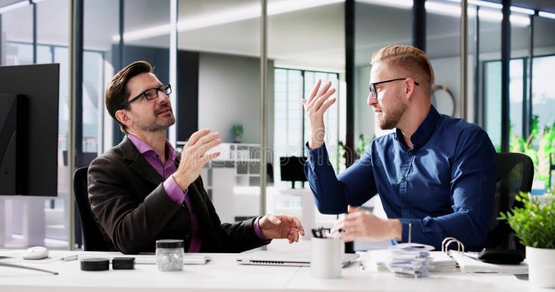 Business People Blaming Each Other Stock Image - Image of angry ...