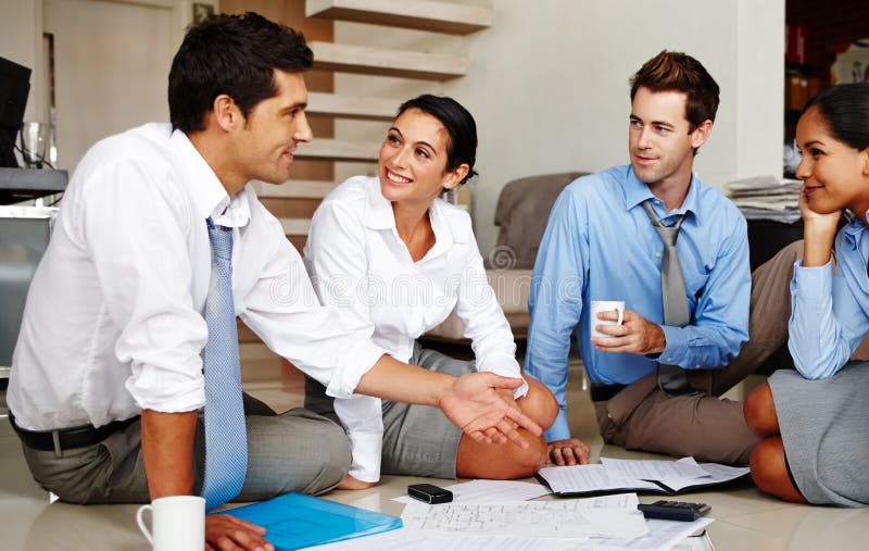 Business People, Brainstorming and Architecture Design Collaboration ...