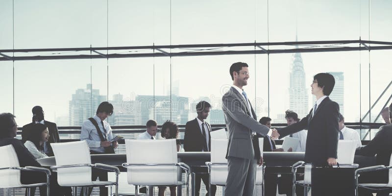 Business People Brainstorming Partnership Teamwork Support Concept ...