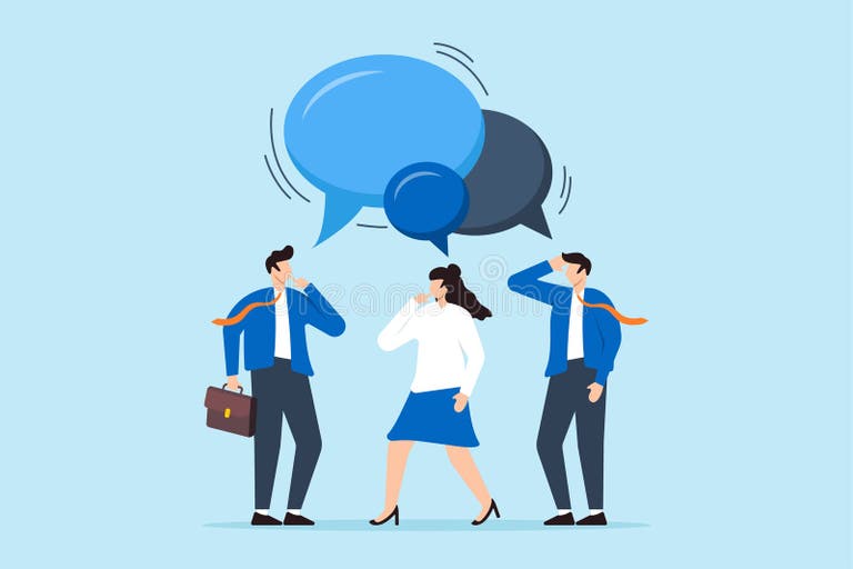 Business People Brainstorming with Sharing Speech Empty Bubble Stock ...