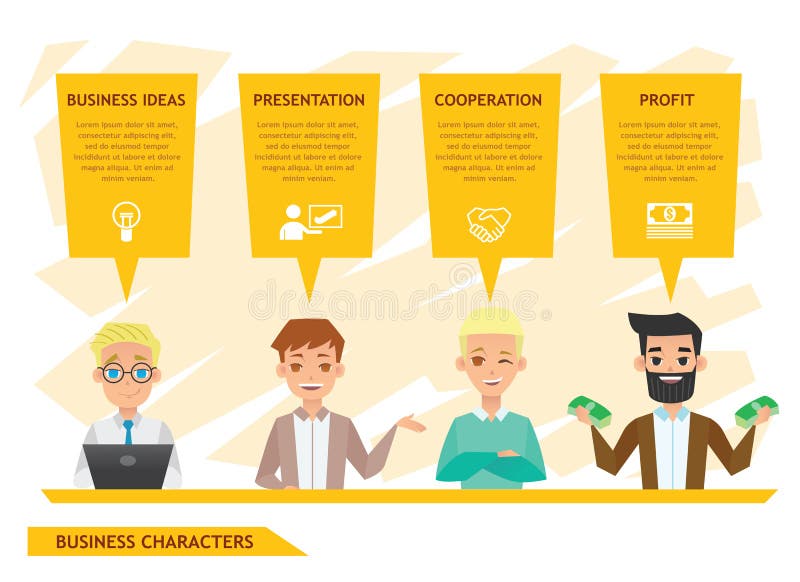 Business People Characters Vector Design Set 1 Stock Vector ...