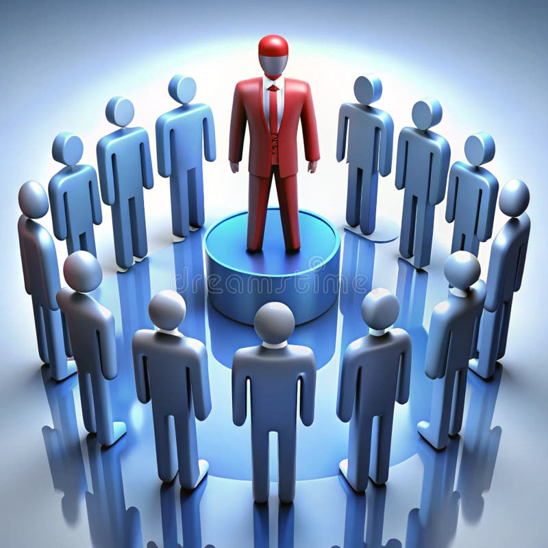 Business People Circle Vector Stock Illustration - Illustration of ...