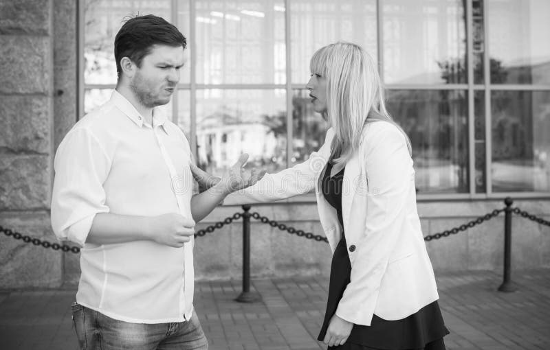 Business People at City, People Conversation Stock Photo - Image of ...