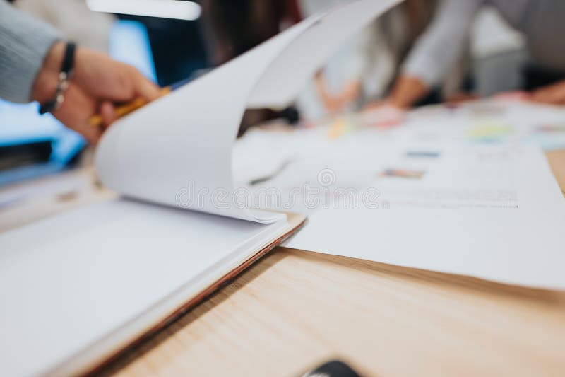 Business People Collaborating in a Dynamic Workshop Session. Stock ...