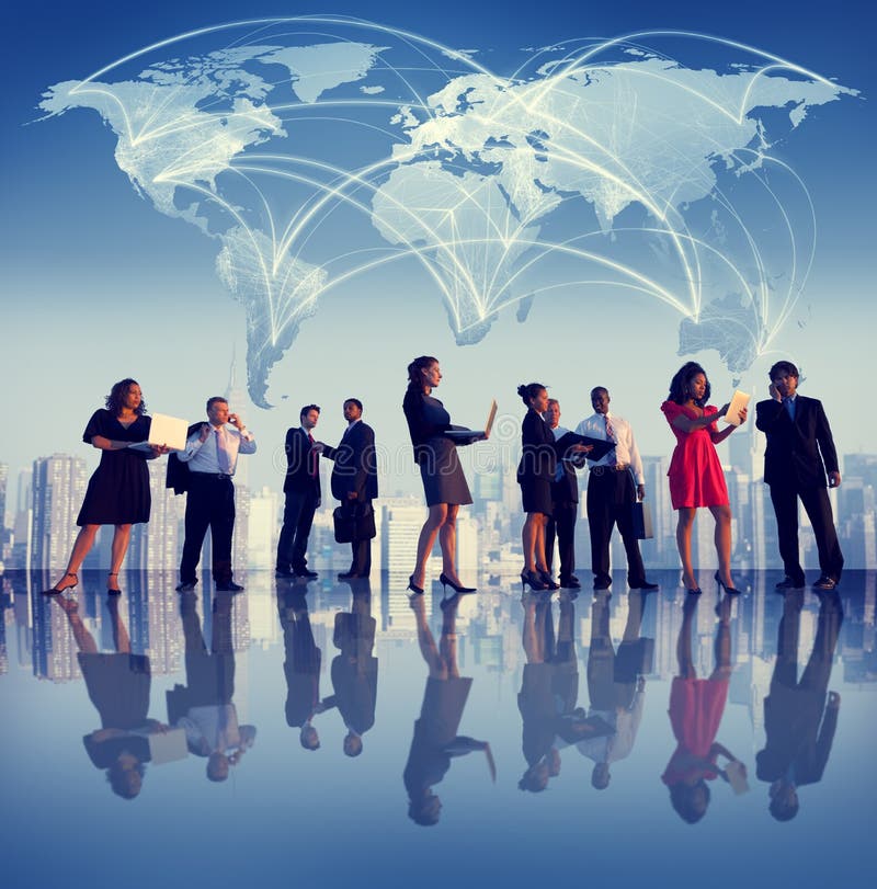 Business People Collaboration Teamwork Professional Concept Stock Photo ...