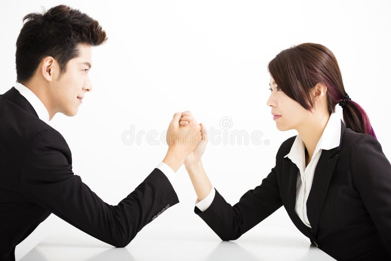 Business People with Competition Concept Stock Image - Image of career ...