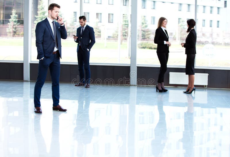 Business People Conversation Communication Talking Stock Image - Image ...