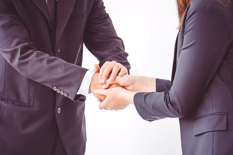 Business People Coordinate Hands. Concept Teamwork Stock Photo - Image ...