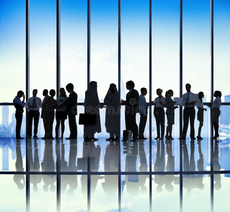 Business People Corporate Communication Office Concept Stock Photo ...