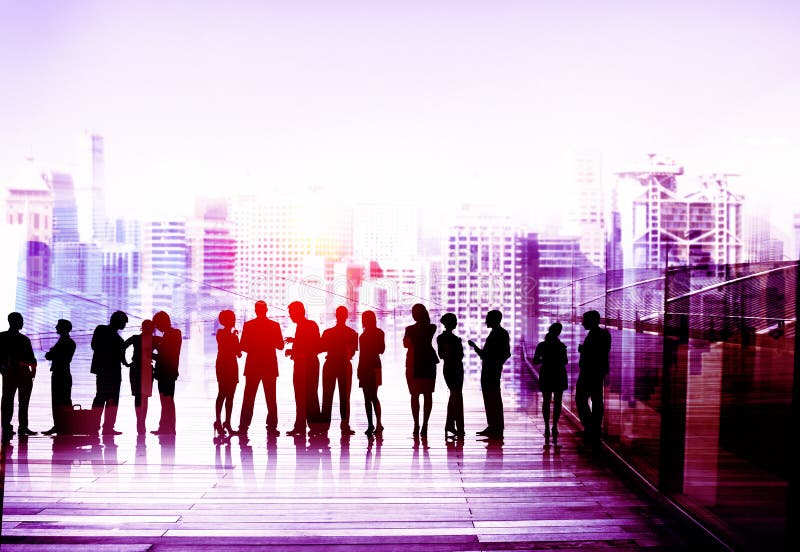 Business People Corporate Connection Discussion Meeting Concept Stock ...