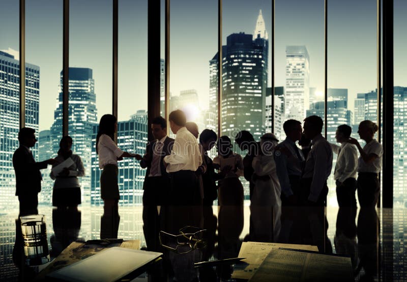 Business People Corporate Discussion Meeting Team Concept Stock Image ...