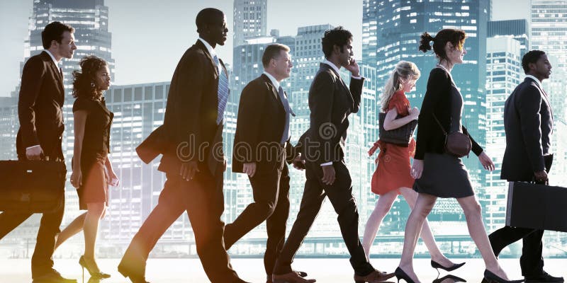 Business People Corporate Walking Travel Concepts Stock Image - Image ...