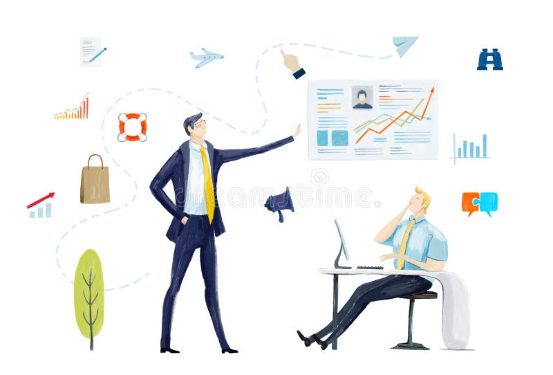 Business People, Creative Team Working in Office. Future Project ...