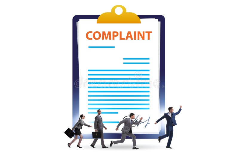 Business People in Customer Complaint Concept Stock Image - Image of ...