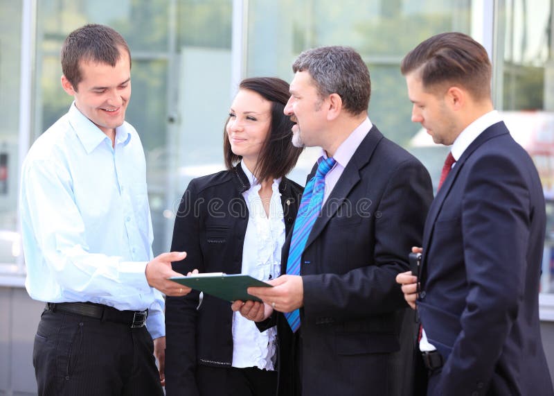 Business people discussing stock photo. Image of professional - 25794036