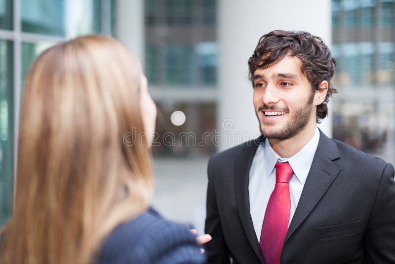 Business people discussing stock photo. Image of briefing - 38450772