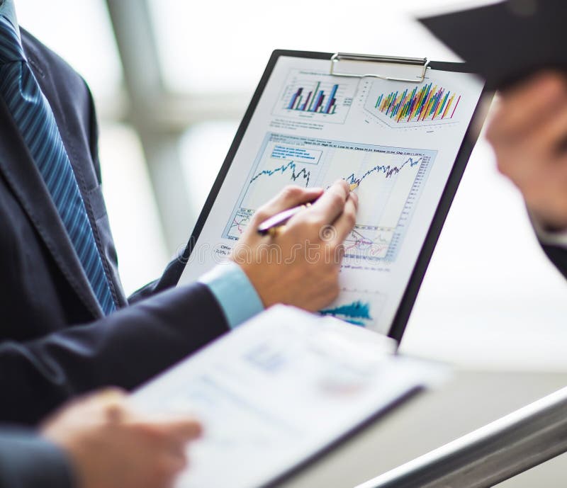 Business People Discussing Their Ideas in Office Stock Image - Image of ...