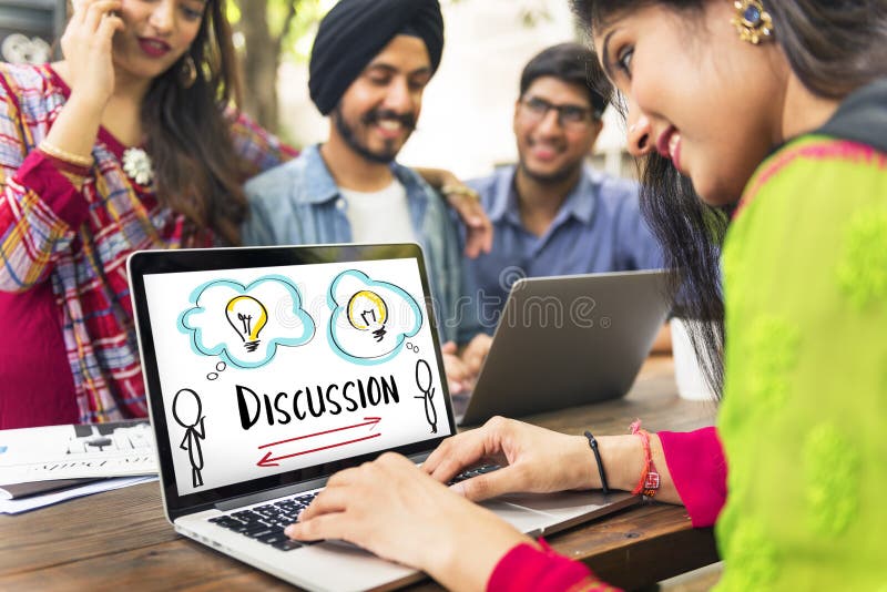 Business People Discussion Plan Planning Concept Stock Photo - Image of ...