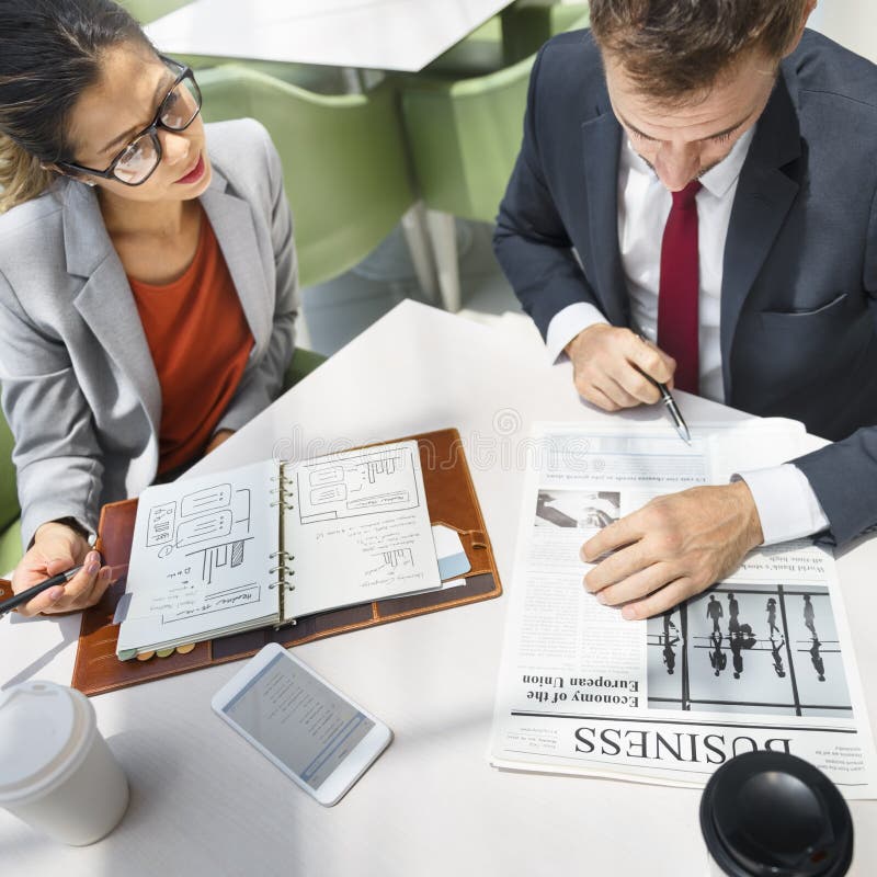 Business People Discussion Planning Growth Data Information Strategy ...