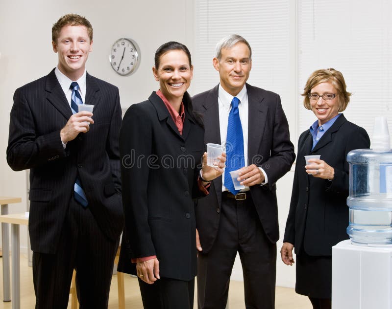 122 Business People Drinking Water Water Cooler Stock Photos - Free ...