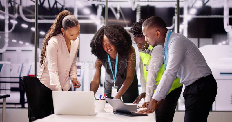 Business People and Engineers Team Stock Image - Image of workplace ...