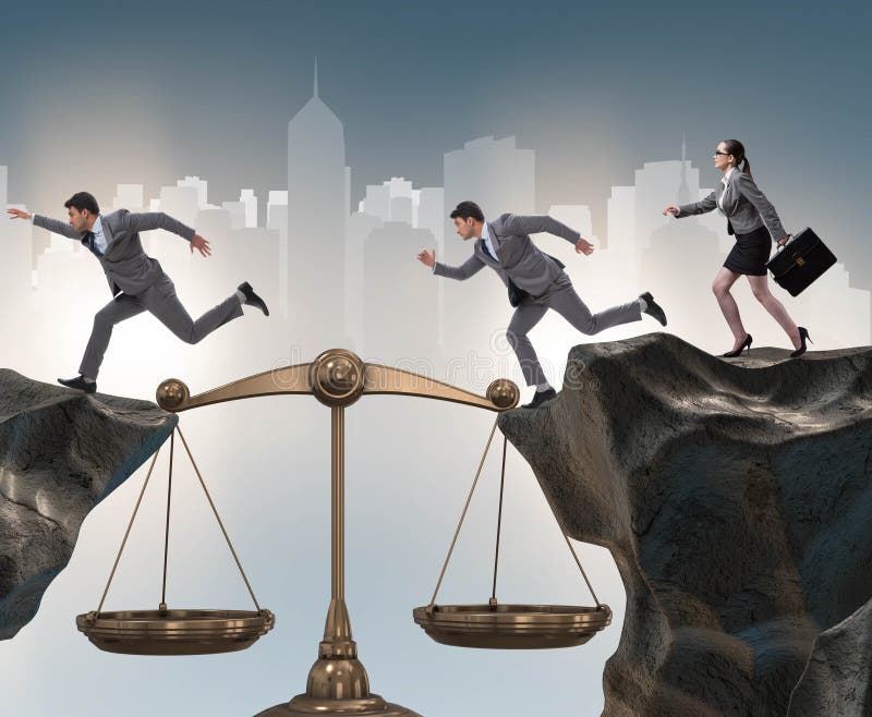 The Business People in Fair Business Concept Stock Image - Image of ...