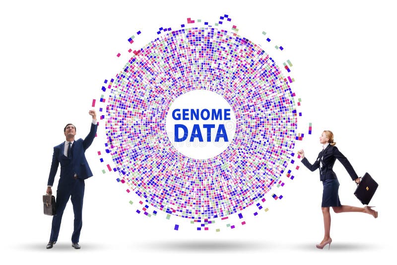 Business People in Genome Data Concept Stock Image - Image of research ...