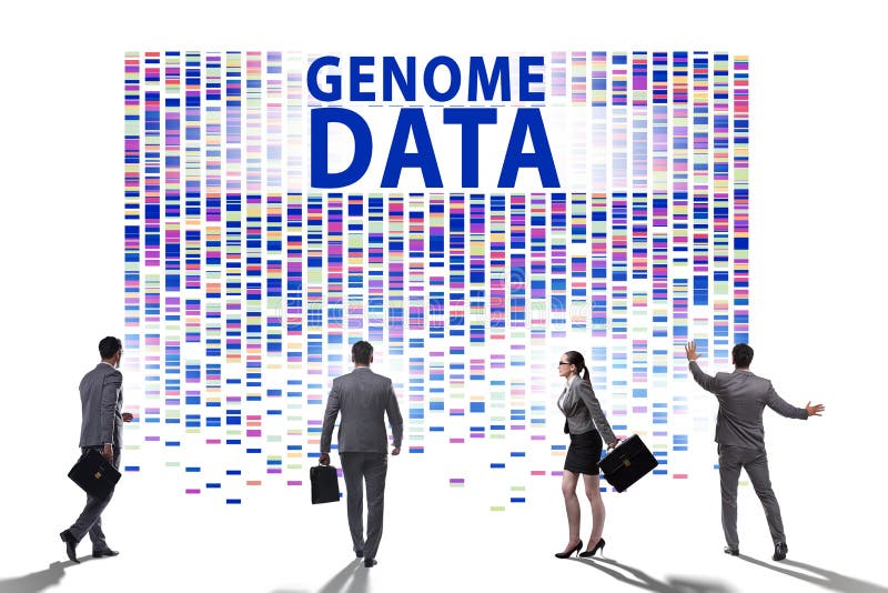 Business People in Genome Data Concept Stock Photo - Image of mapping ...