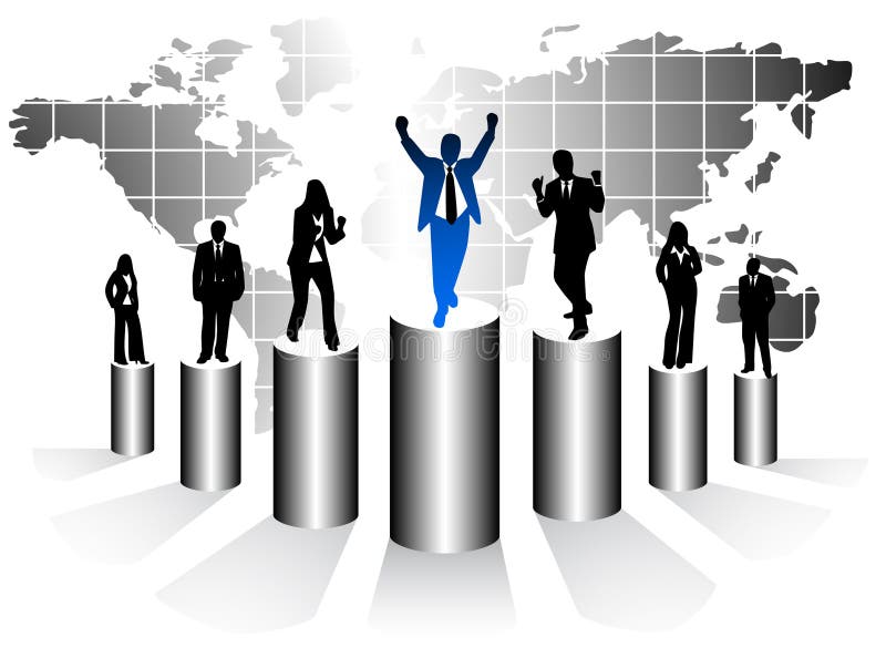 People graph stock vector. Illustration of statistic - 48979293