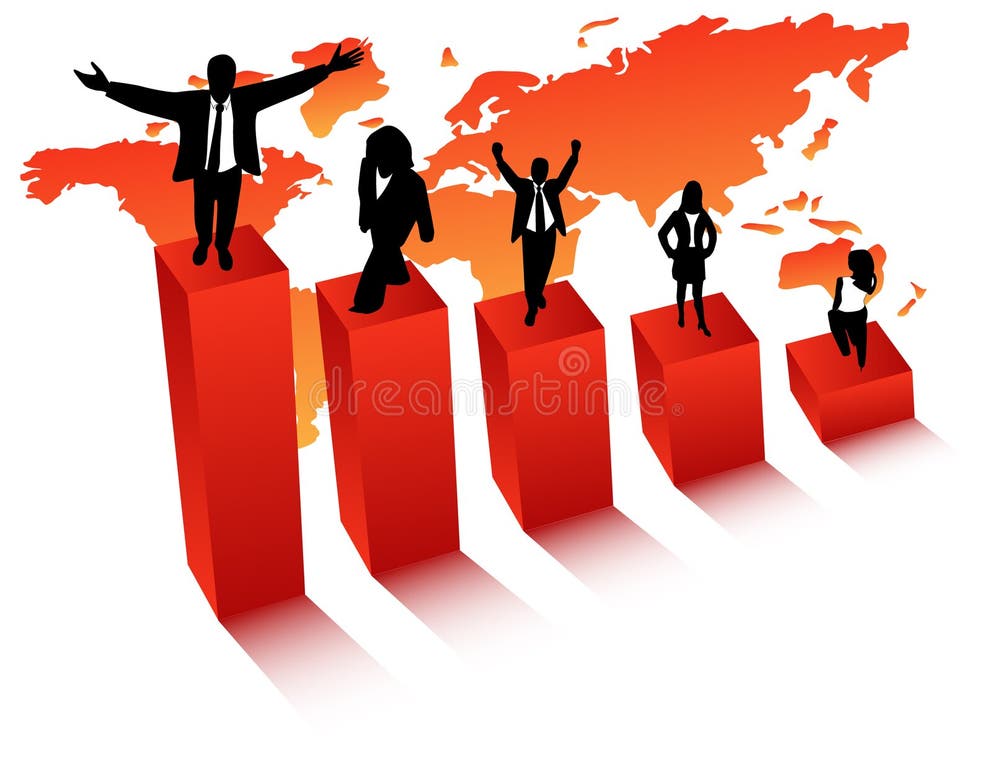 Business People Graph Stock Illustrations – 81,625 Business People ...