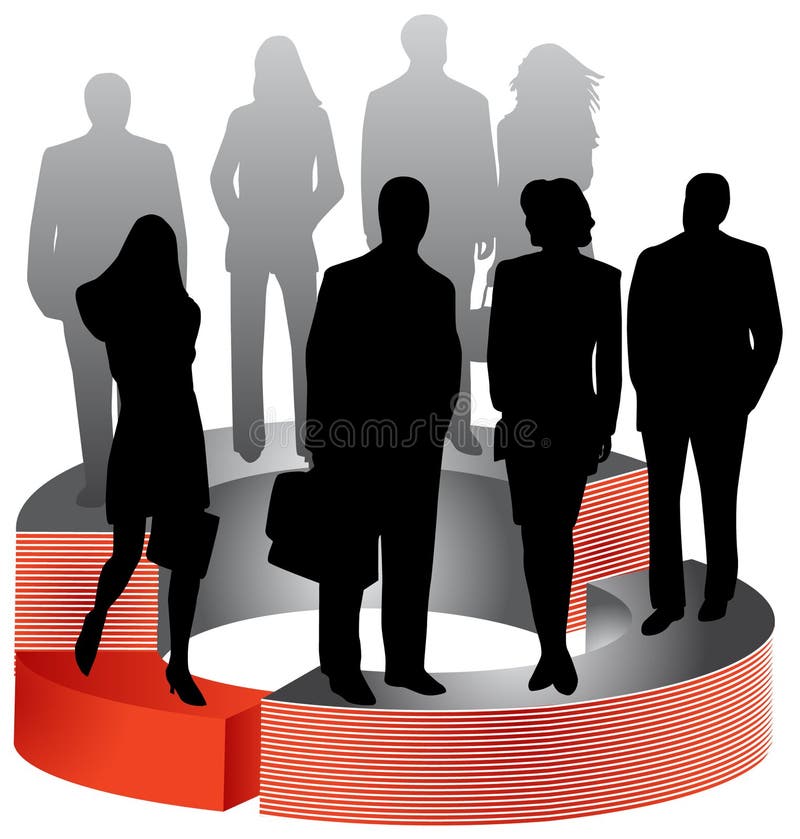 People graph stock vector. Illustration of statistic - 48979293