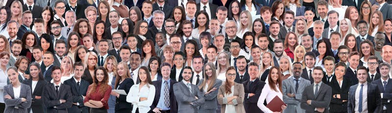 Business People Group Collage Background Stock Image - Image of ...