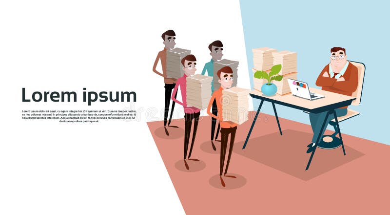 Business People Group Hold Stacked Documents Team Workplace Paperwork ...