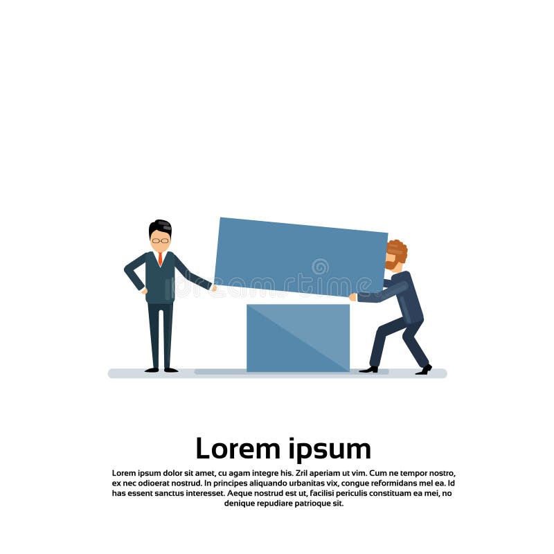 Business People Group Work Together Team Competition Concept Stock ...