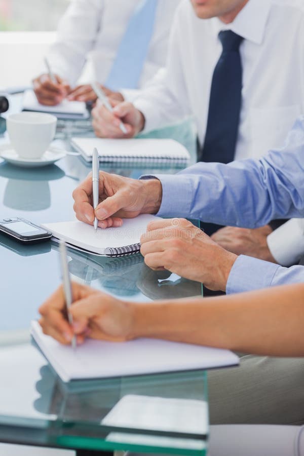 Coffee Business Meeting stock photo. Image of notebook, table - 50176