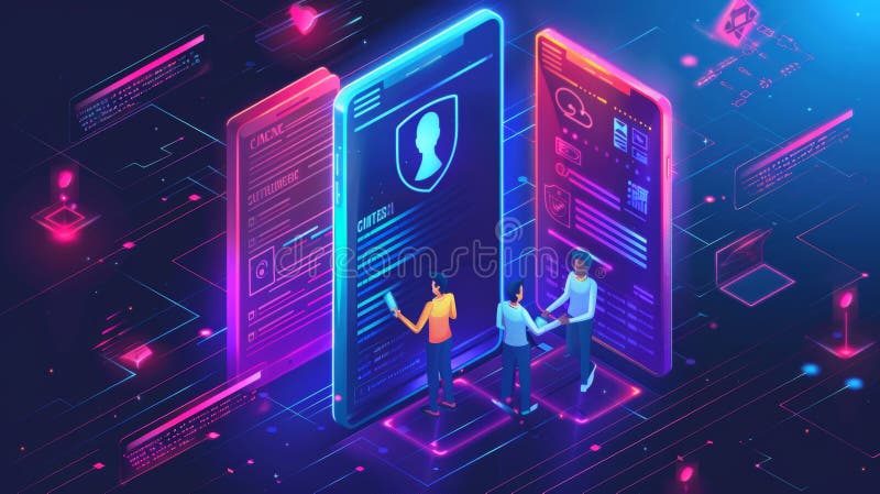 498 Digital Handshake Security Stock Photos - Free & Royalty-Free Stock ...
