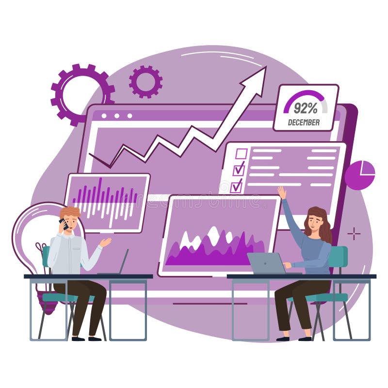 Business People Have Project Strategy Planning Meeting. Teamwork with ...