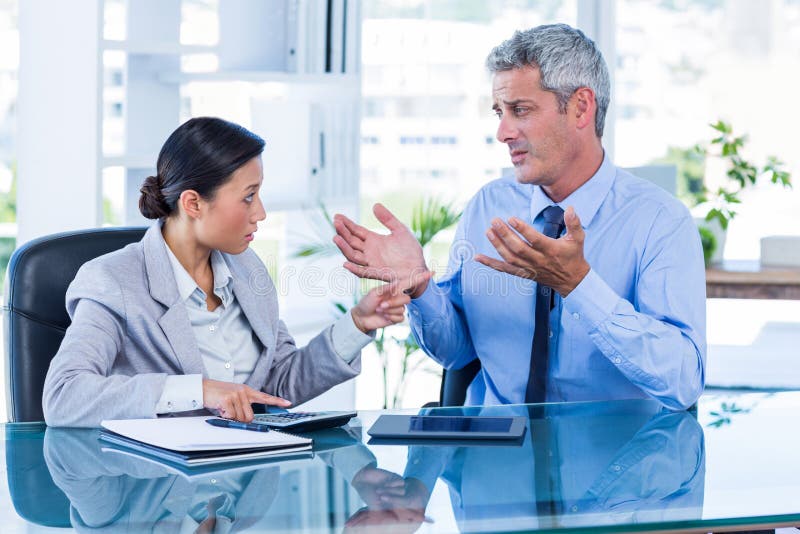 Business People Having Argument Stock Photo - Image of dispute, adult ...