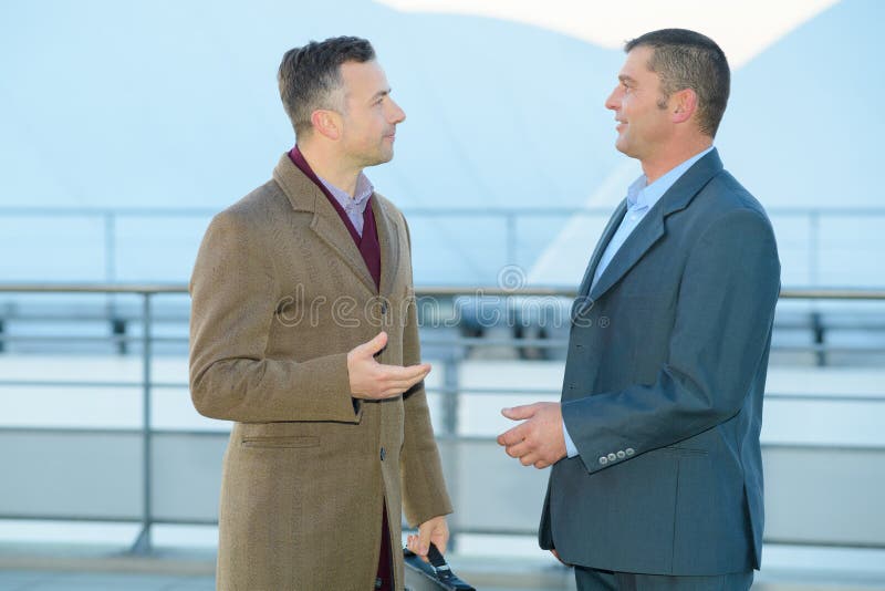 Business People Having Conversation Stock Image - Image of ...