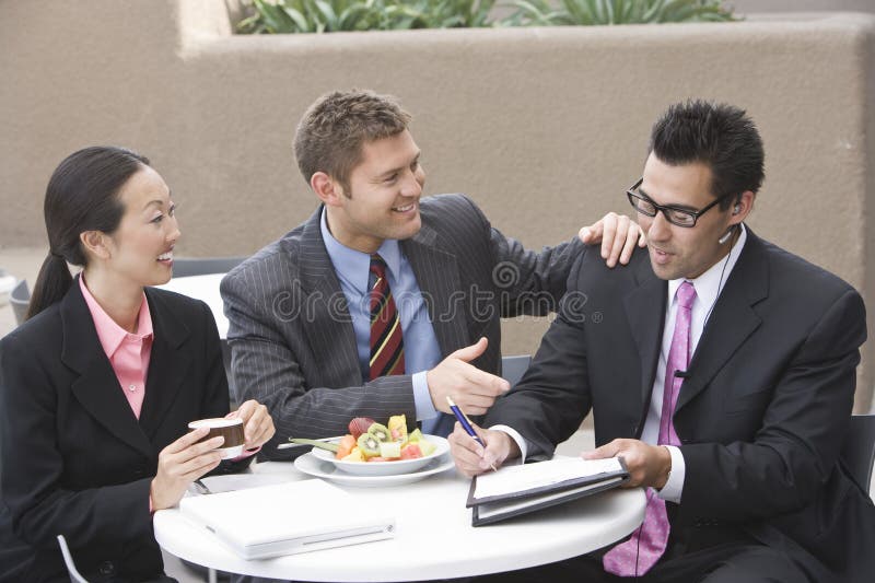 Business People Having Discussion Stock Image - Image of colleagues ...