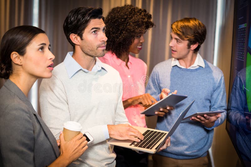 Business People Having Discussion in the Conference Room Stock Image ...