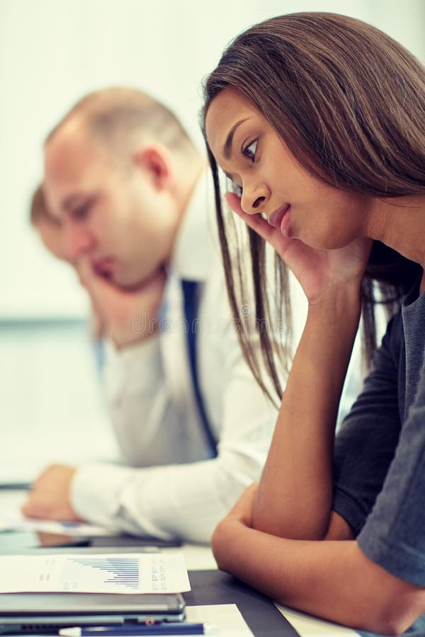 Business People Having Problem in Office Stock Image - Image of failure ...