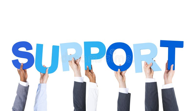 The Word `support` Made Of Wooden Letters Stock Image - Image of ...